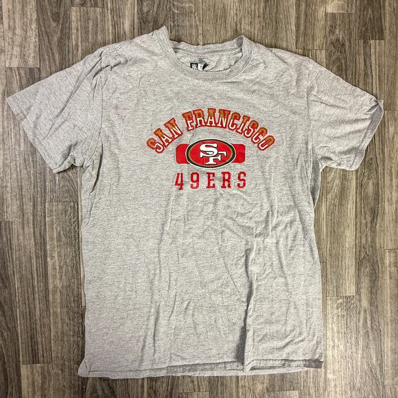 NFL | Shirts | San Francisco 49ers Nfl Team Apparel Grey Graphic Tee ...